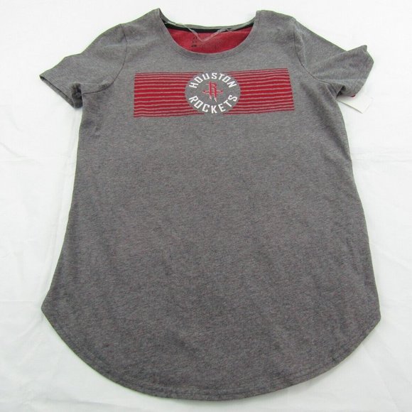 Tops | Houston Rockets Shirt Womens Size Large Nba Logo Short Sleeve ...
